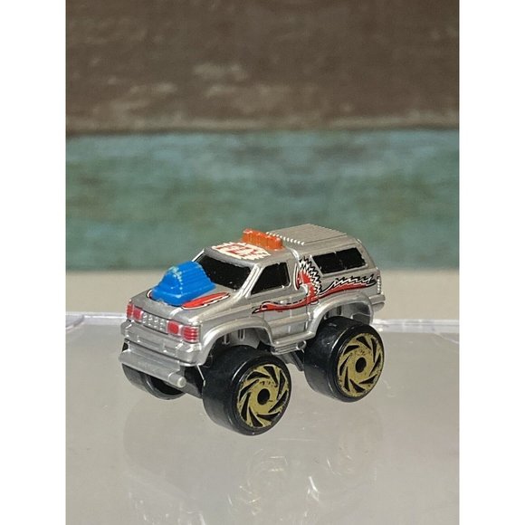Toys | Fly Truck Silver Grey Gray Micro Machines Road Champs 1987 ...